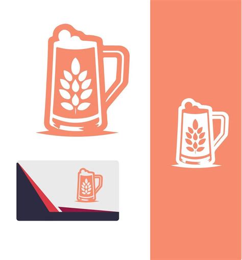 Overflow Brewing Beer Glass Logo 56544422 Vector Art At Vecteezy