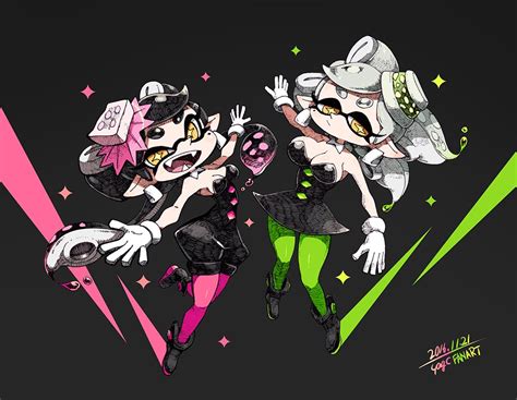 Callie And Marie Splatoon And More Drawn By Yuta Agc Danbooru