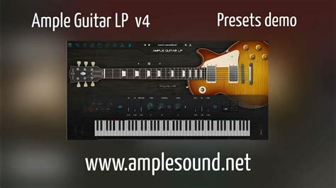 Ample Guitar Lp V 4 Presets Demo Youtube