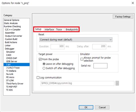 Step2 Setting An Iar Project User Guides 32