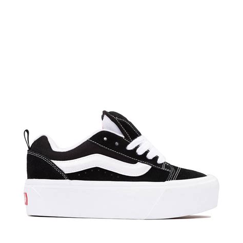 Vans Knu Stack Skate Shoe Black Journeys