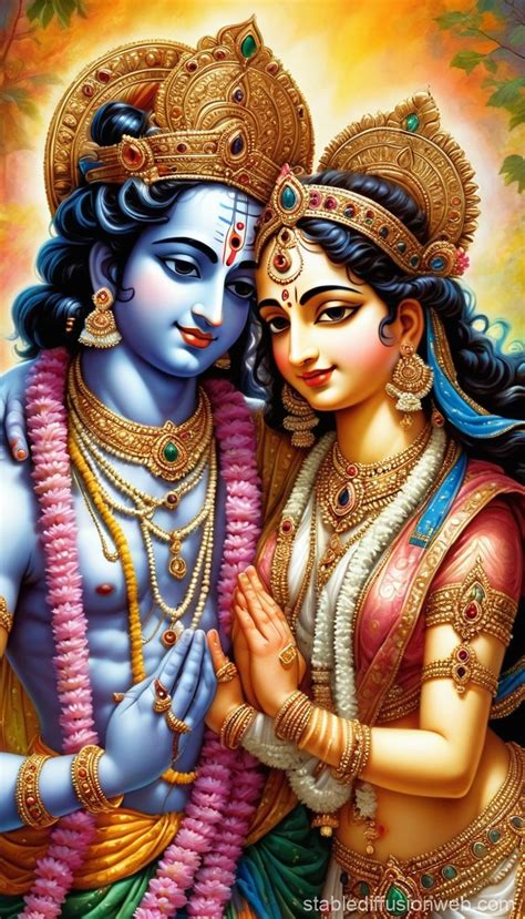 Indian Gods Radial Transition Stable Diffusion Online