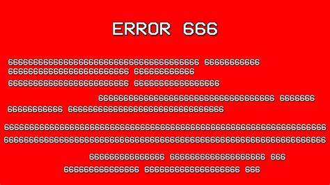 ¿cómo Soluciono El Error 666