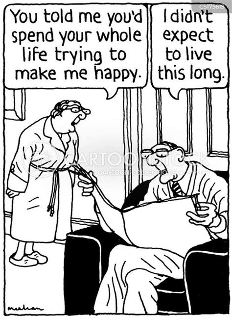 Old Married Couple Cartoons And Comics Funny Pictures From Cartoonstock