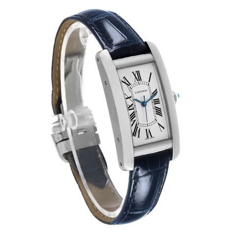 Cartier Tank Americaine Watch Stainless Steel Wsta0017 Swisswatchexpo