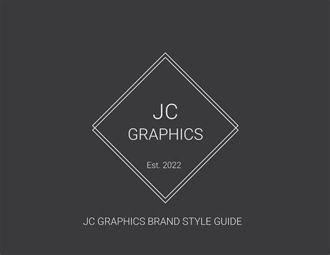 Jc Graphics Style Guide Behance