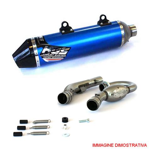 Hgs Full Titanium Complet Exhaust System With Titanium Pipes And
