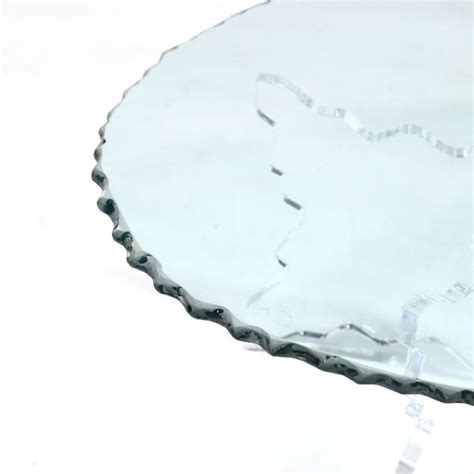 Vintage Lucite And Glass Chipped Ice Coffee Table Lot 2090 Modern