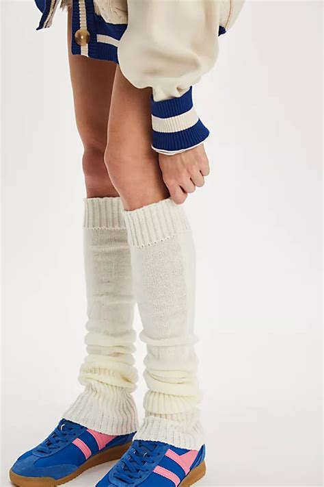 Extra Long Ribbed Knit Leg Warmers Free People Uk