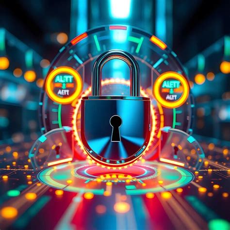 Abstract Internet Cyber Security Conceptgenerative Ai Premium Ai