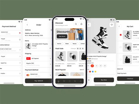 E Commerce App Ui Design By Sagaui On Dribbble