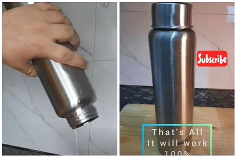 Bukan Pakai Baking Soda Ini Trik Menghilangkan Bau Tak Sedap Di Dalam Botol Minum