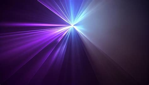 Luz Morada En La Oscuridad Foto Premium
