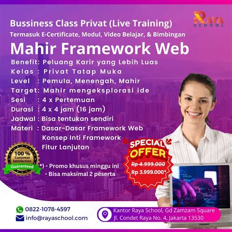 Kursus Framework Web Menjadi Developer Situs Profesional