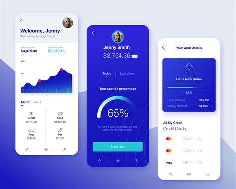 The Savings App Behance