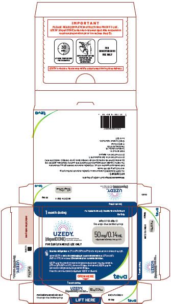 Uzedy Package Insert Prescribing Information Moa