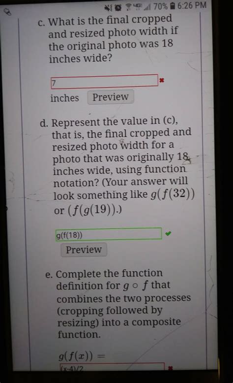 Solved Suppose You Want To Crop Remove 3 Inches From The