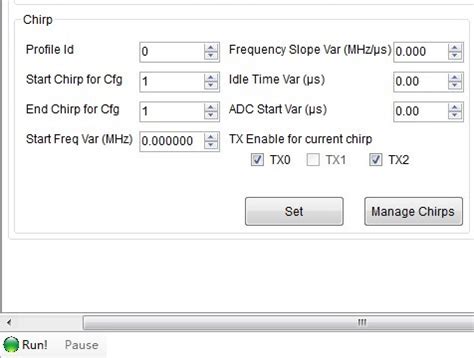 AWR1443BOOST BPM Configuration Sensors Forum Sensors TI E2E Support Forums