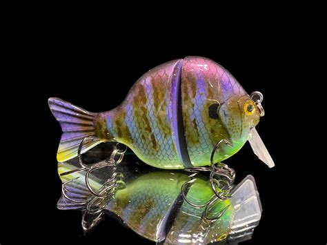 4 Bluegill Wake Bait Clints Custom Baits