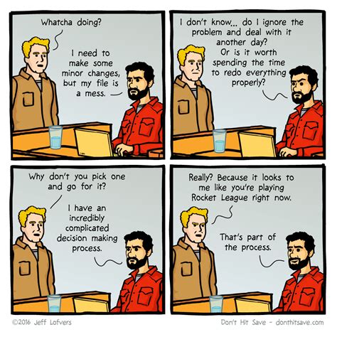 Dont Hit Save To Redo Or Not To Redo