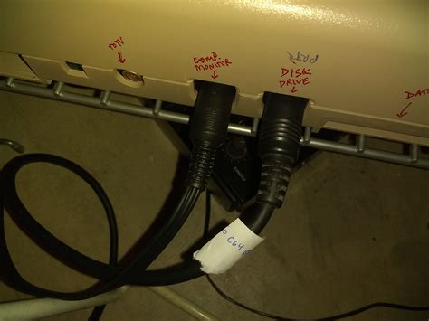 Connecting From C64 Composite Cable Thru Converter Box To Monitor But