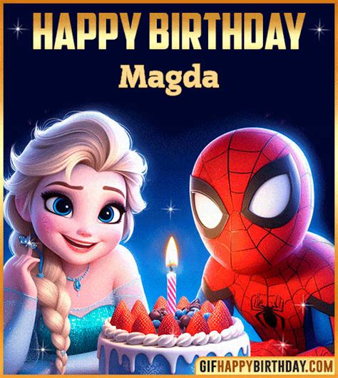 🎉 Happy Birthday Magda  🎂 Funny And Personalized Animated Wishes