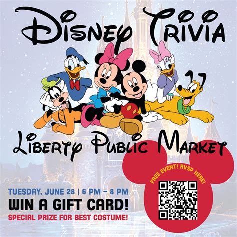 Disney Trivia Night Liberty Public Market