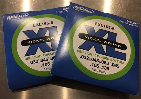 Daddario Strings Exl Nickel Reverb