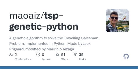 Github Maoaiz Tsp Genetic Python A Genetic Algorithm To Solve The Travelling Salesman Problem