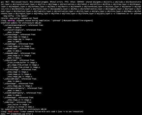 macos 10 12 make error from makefile · issue 916 · pjreddie darknet