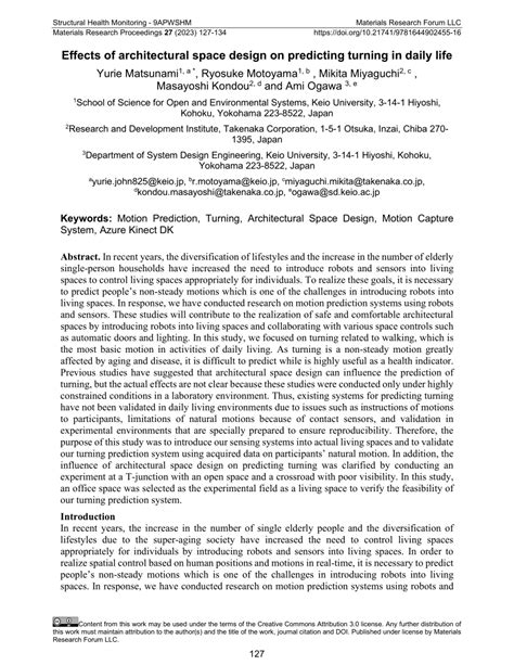 Pdf Effects Of Architectural Space Design On Predicting Turning In