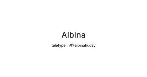 Albina Teletype