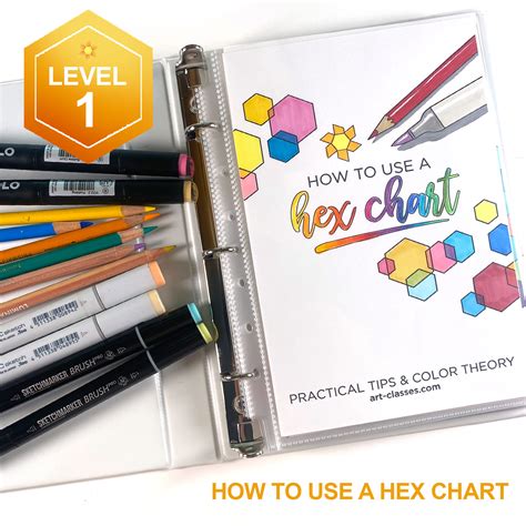 How To Use A Hex Chart Art Classes