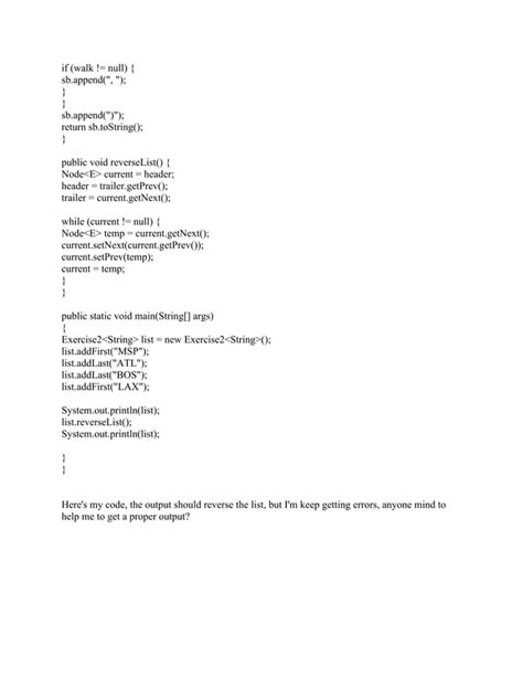 Package Ex2 Public Class Exercise2 E Private Static Class Npdf