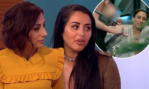 Saira Khan And Marnie Simpson Awkwardly Reunite On Loose Women Daily Mail Online