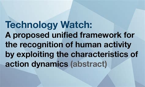 A Proposed Unified Framework For The Recognition Of Human Activity By