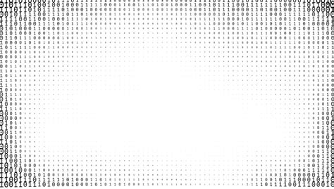 Premium Vector Gradient Binary Code Digits Background