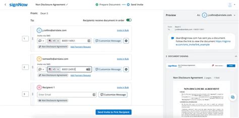 How To Send Signature Requests Via Text With Signnow Airslate Signnow