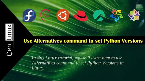 Effectively Use Alternatives Command For Python Centlinux