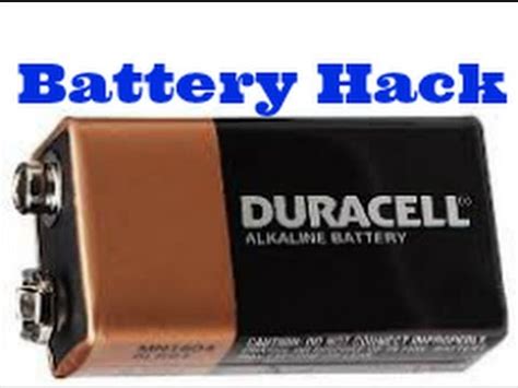 Surprising V Battery Hack Turn V Into AAA Batteries YouTube