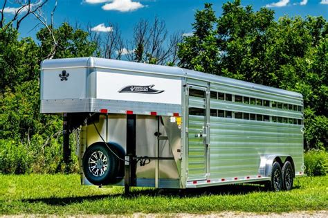 Aluminum Gooseneck Livestock Titan Trailer