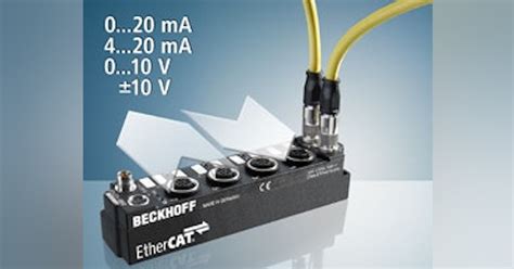 Industrial Ethernet Beckhoff S Ethercat Box Control Design