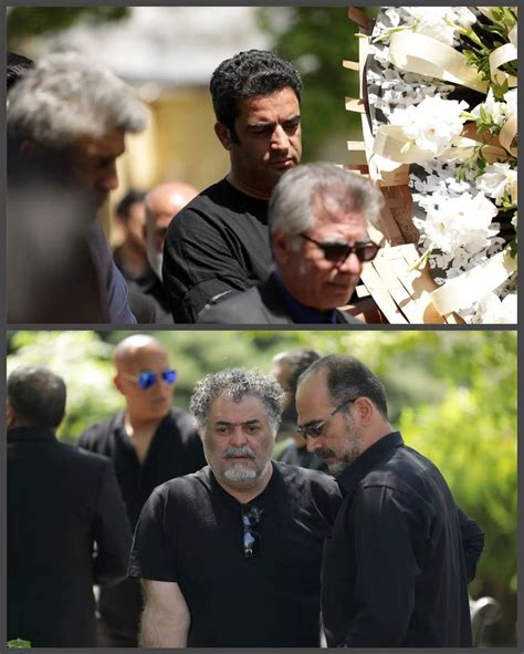 حضور چهره‌های مشهور در مراسم خاکسپاری بهاره حسینیتصاویر