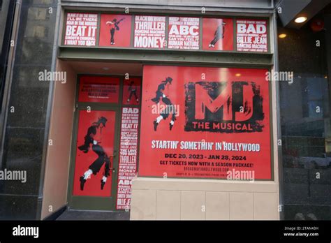 Hollywood California Usa 1st December 2023 Michael Jackson The