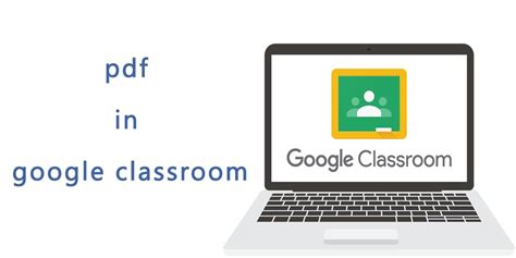 How To Send PDFs In Google Classroom Face Converter