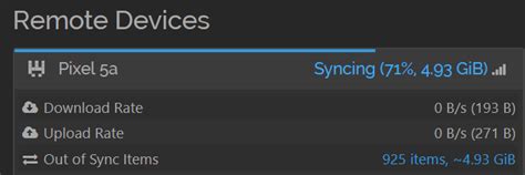syncthing sync hung r syncthing