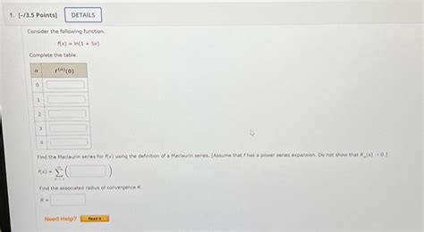 Solved 13 5 Points] Consider The Following Function