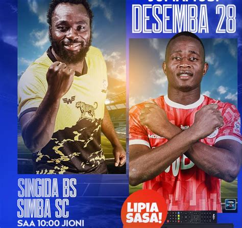 Kikosi Cha Simba Vs Singida Bs Leo 28 12 2024 Habari Forum