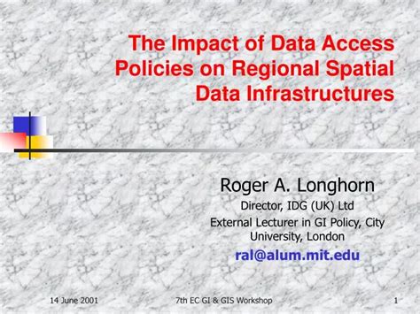ppt the impact of data access policies on regional spatial data