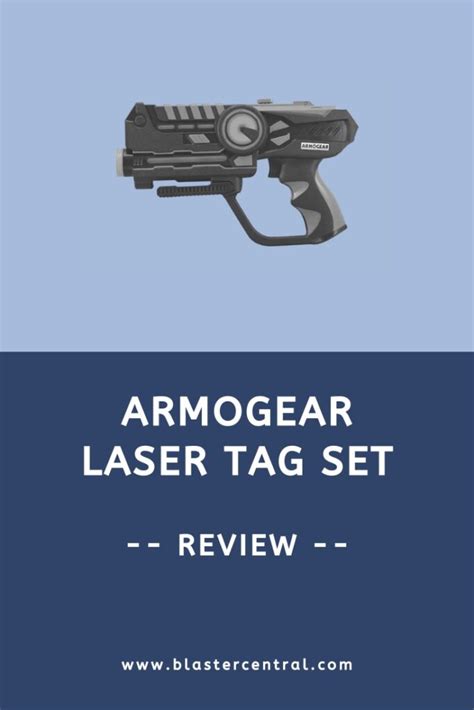 Review of the ArmoGear Laser Tag Set | Blaster Central